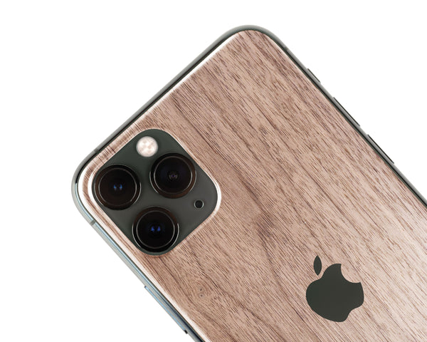 Walnut Wood Skin for Iphone 5 / 6 / 6s / 7 / 8 / X / plus / XR / 11 ...